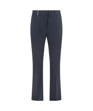 Peserico Cotton Trousers - Black