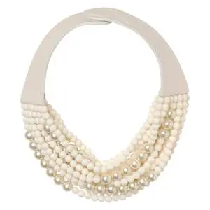 FAIRCHILD BALDWIN Fairchild Baldwin Marcella Cream Pearl Collar Necklace