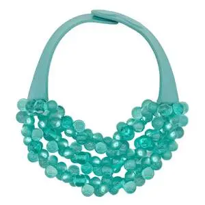 Fairchild Baldwin Bubble Aqua Necklace - Blue