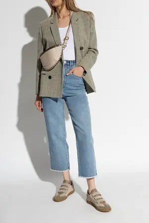 Isabel Marant Étoile Beth Sneakers With Velcro Closure - Beige