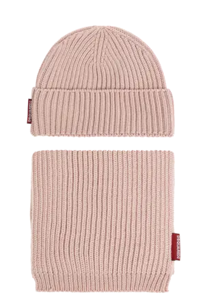 Dsquared2 Wool Set: Hat And Scarf