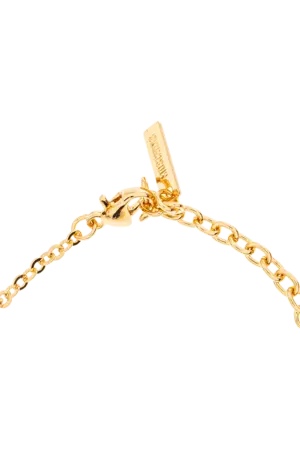 Moschino Pendant Necklace In -tone Brass - Gold