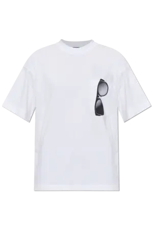 Moschino T-shirt With Pocket - White