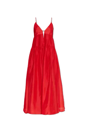 Tory Burch Sleeveless Maxi Dress - Red