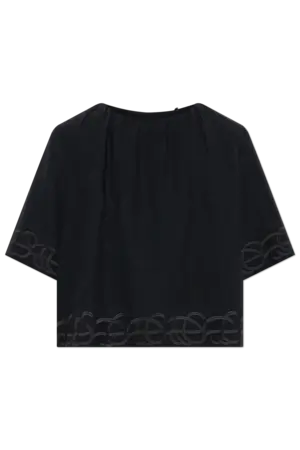 BY MALENE BIRGER Top `marian - Black