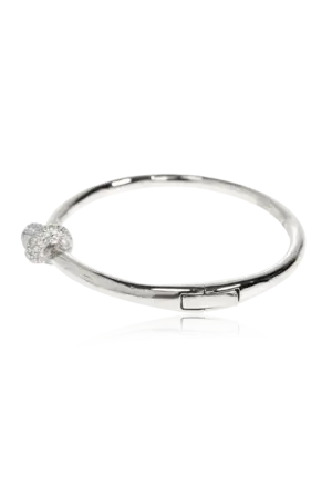 Kate Spade New York Crystal Embellished Interlocking Rings Bangle Bracelet