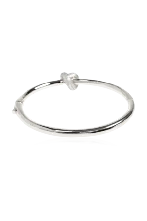 Kate Spade New York Crystal Embellished Interlocking Rings Bangle Bracelet
