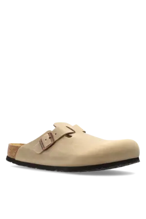 BIRKENSTOCK Utti Slip-on Suede Mules