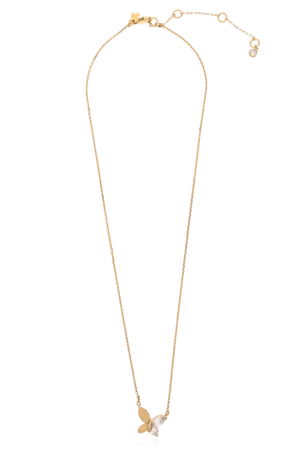 Kate Spade New York Crystal Embellished Butterfly Pendant Necklace
