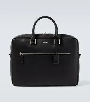 Saint Laurent Sac De Jour Leather Tote Bag - Black