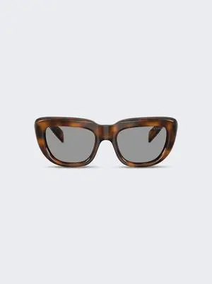 Prada Acetate Juniper Tortoise Sunglasses