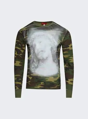 LA MASKARADE Miami Camo Tee Camo - Black