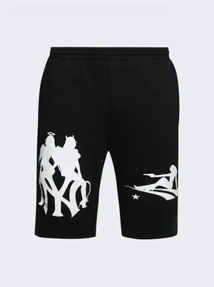 LA MASKARADE Yankees Shorts - Black