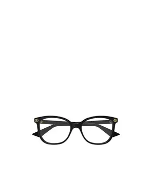 Gucci Square Optical Glasses And Frames - Black