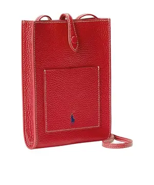Polo Ralph Lauren Pebbled Leather Crossbody Bag
