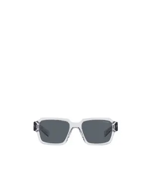 Prada Rectangular Frame Sunglasses - Gray