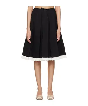 SHUSHU/TONG Layered Midi Skirt