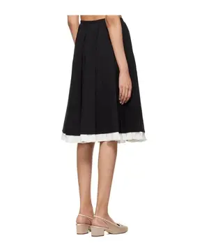 SHUSHU/TONG Layered Midi Skirt