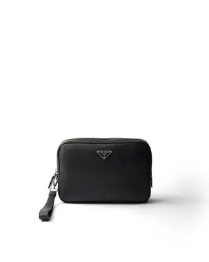 Prada Leather Pouch - Black