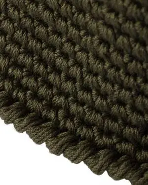 Prada Crochet Bucket Hat - Green