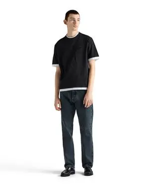 Prada Cotton T-shirt - Black