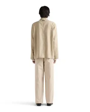 Prada Single-breasted Linen Jacket