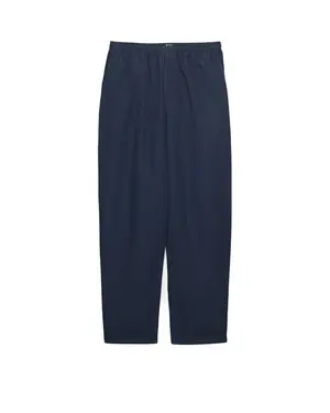 Prada Linen Blend Pants - Blue