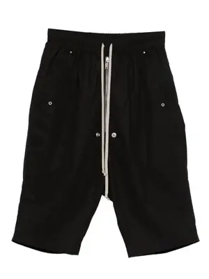 Rick Owens Pantaloni Cotone - Black