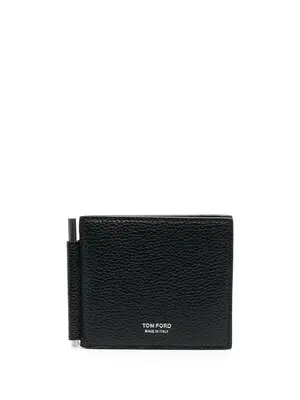 TOM FORD Portafoglio In Pelle - Black