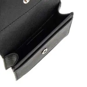 VIVIENNE WESTWOOD Grain Faux Leather Business Cardholder