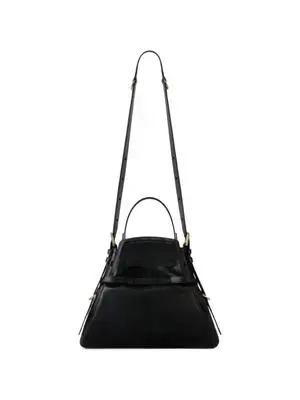 Givenchy Small Voyou Leather Bucket Bag - Black