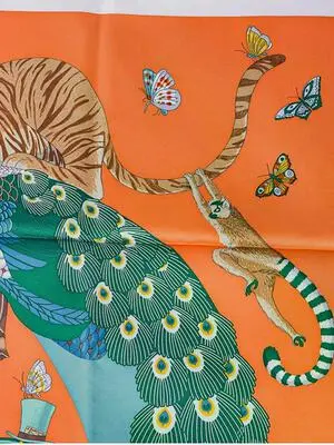 Hermès 2020s Story Silk Scarf