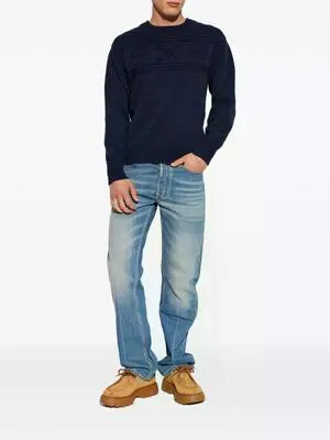 Alexander McQueen Skull Intarsia Wool Sweater