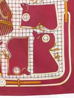 Hermès 1974 Camails Silk Scarf