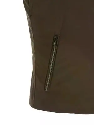 MOORER High-neck Zip-up Gilet