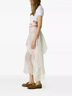 PNK Cut-out Wrap-around T-shirt
