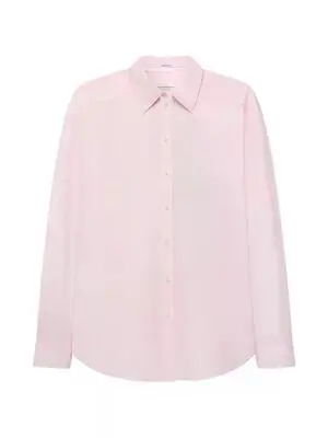 Another Tomorrow Pleated Shirt - Pink