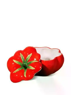 CU I SEEYOU Tomato-shaped Lidded Bowl