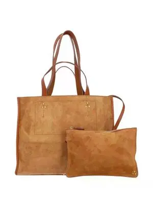 Jérôme Dreyfuss Léon M Suede Tote Bag - Neutrals
