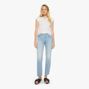 MOTHER The Tomcat Skimp Jeans - Light Blue