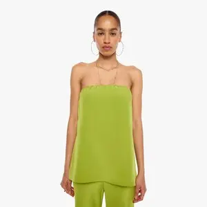 Sablyn Strapless Silk Top