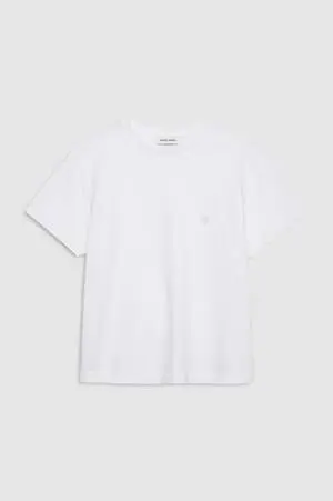 ANINE BING Shelley Tee - White