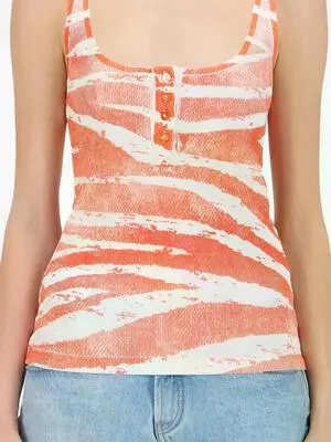 Blumarine Printed Tank Top