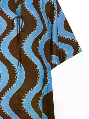 ALEMAIS Frankie Midi Dress - Brown