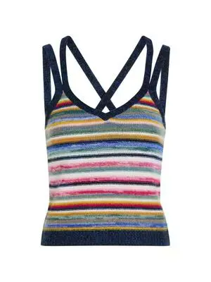 Suzie Kondi Knitted Tank Top - Blue