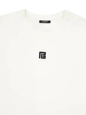 Balmain Pb Logo T-shirt