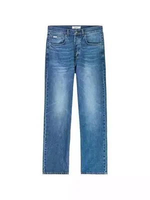 FORET Washed Straight-leg Jeans