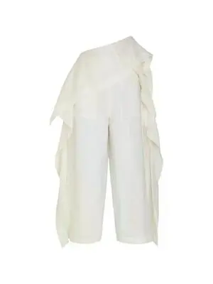 Issey Miyake All Squares Cropped Trousers