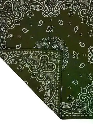 FERRAGAMO Paisley Tiger-print Scarf