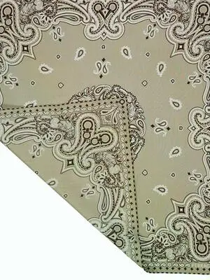 FERRAGAMO Gancini Paisley-print Scarf